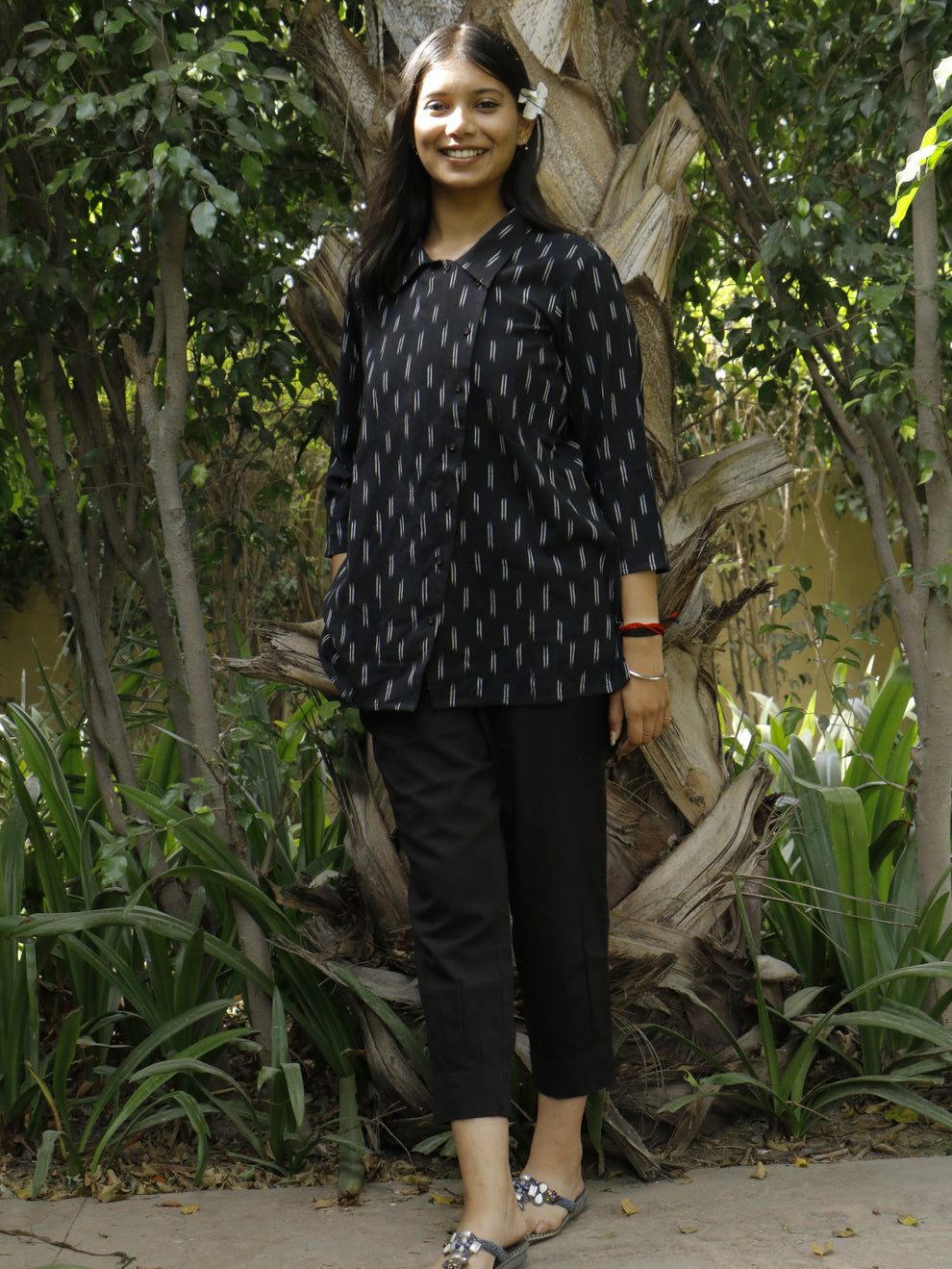 Black Ekat Co-ord set – chhajja art